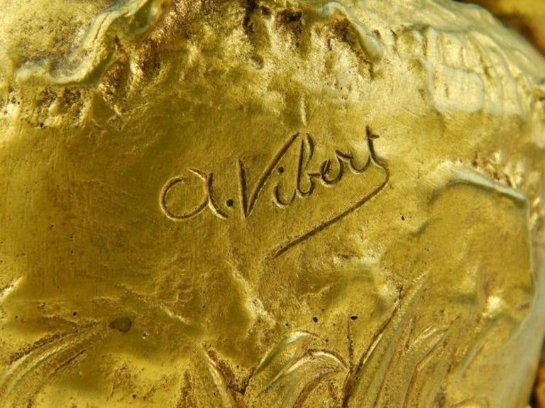 Alexandre Vibert Dore Bronze Pitcher at 1stDibs