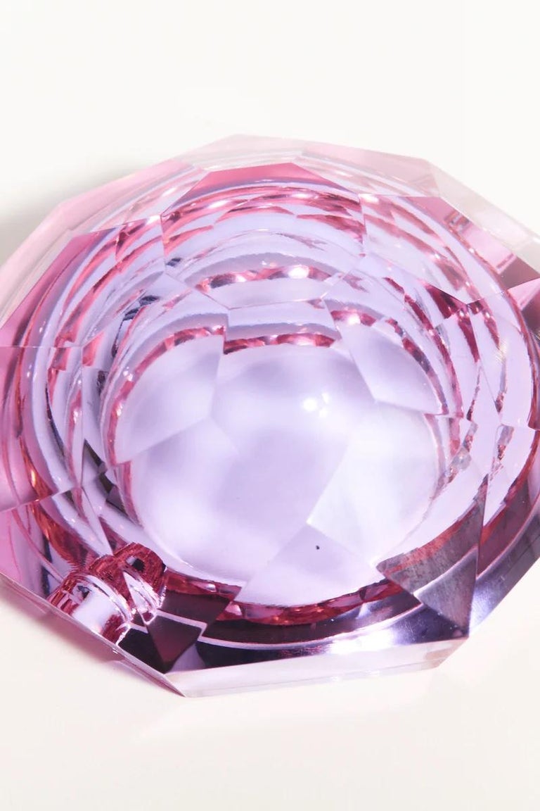 Alexandrite Glass Ashtray For Sale at 1stDibs