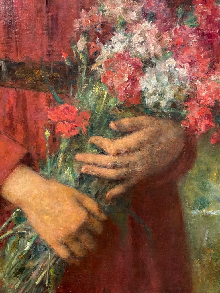 Alexei Alexeievich Harlamoff - Old Lace and Young Dreams (girl with ...