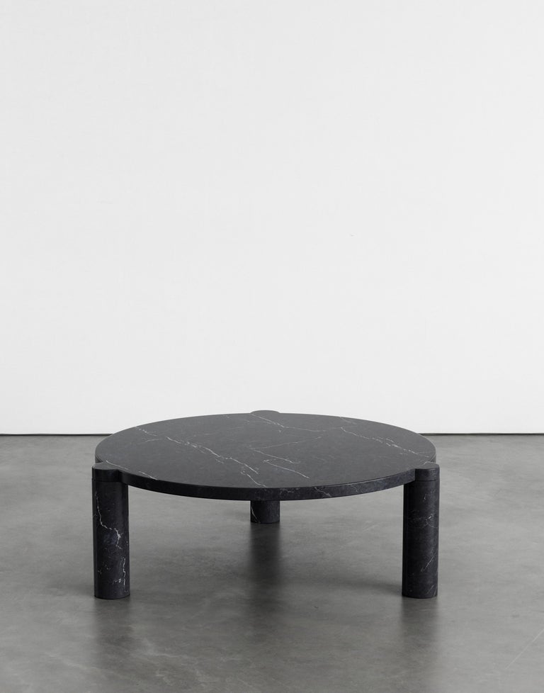 Alexis 90 Marble Coffee Table By Agglomerati For Sale at 1stDibs