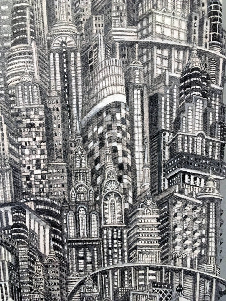 Alexis Duque - Silver Tower, New York City, Buildings, Metropolis ...