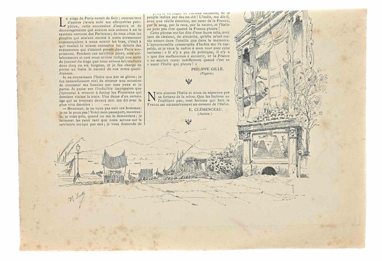 Alexis-Joseph Mazerolle - Celestial Scene - Lithograph by Alexis-Joseph ...