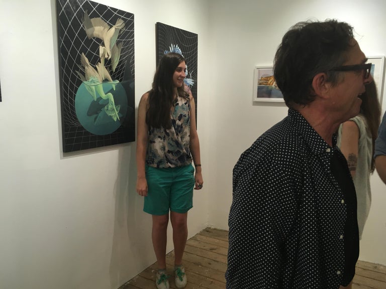 Alexis Kandra - From Above (2015), forest animals, bird, rabbit ...