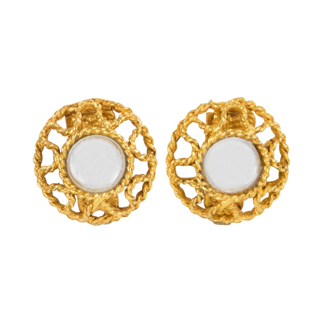 Vintage Edouard Rambaud Paris Pearl Statement Earrings 1980s For Sale ...