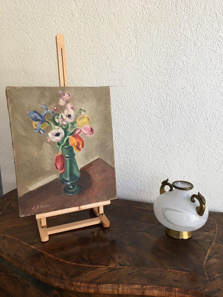 Alexis Louis Roche - Bouquet of flowers For Sale at 1stDibs