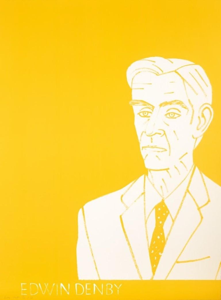 Alex Katz - Edwin Denby For Sale at 1stDibs