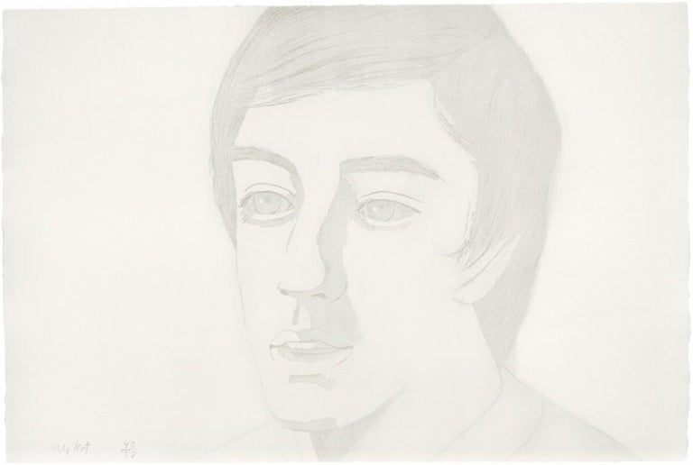Alex Katz - Vincent with Open Mouth For Sale at 1stDibs