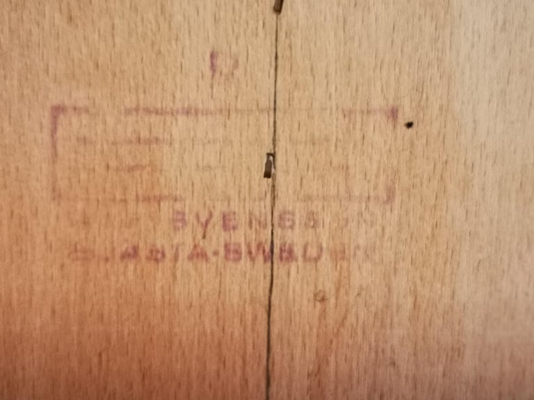 Alf Svensson, Sideboard in Oak and Rattan, Sweden, 1960s at 1stdibs