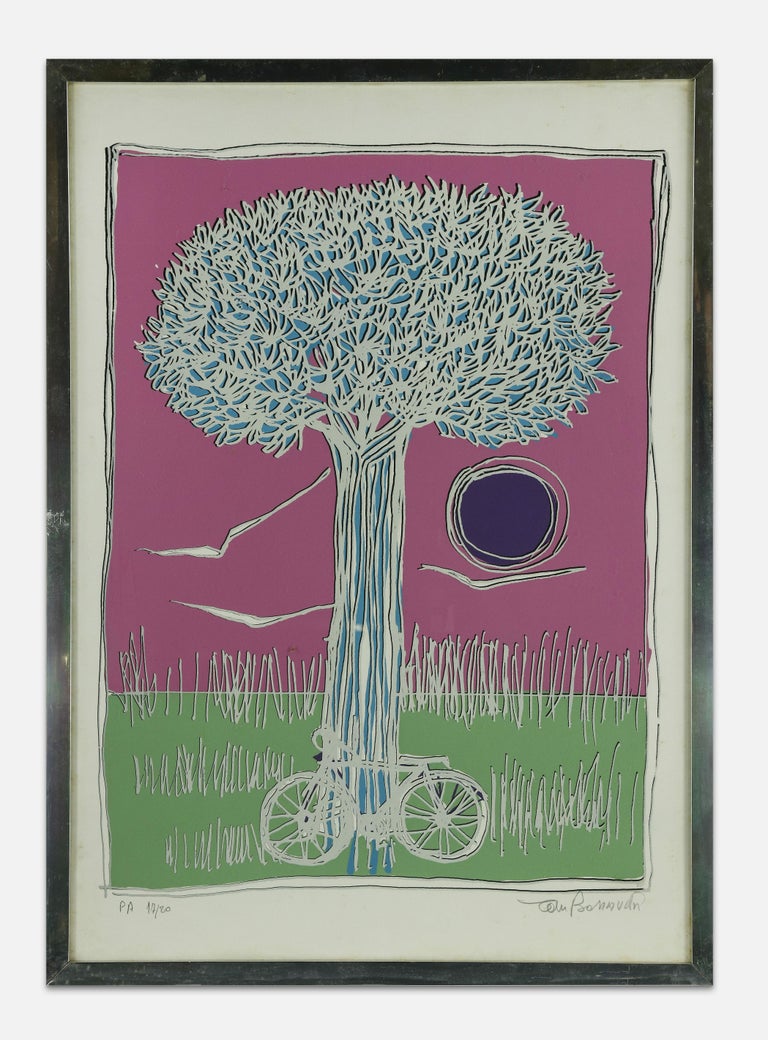 Alfonso Bonavita - Tree - Lithograph by Alfonso Bonavita - 1990s For ...