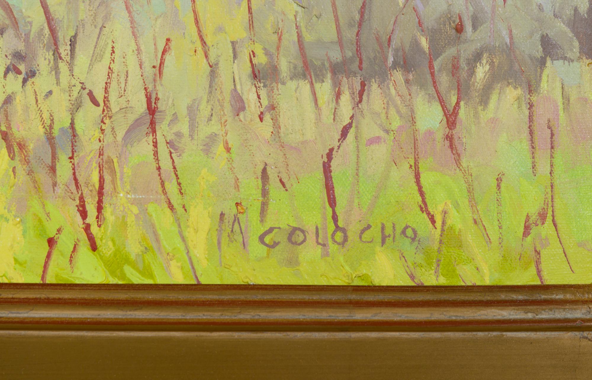 Alfonso Colocho - Malibu Mountain, Oil on Canvas , American For Sale at ...