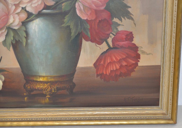 Alfonso Toran - Floral Still Life at 1stDibs