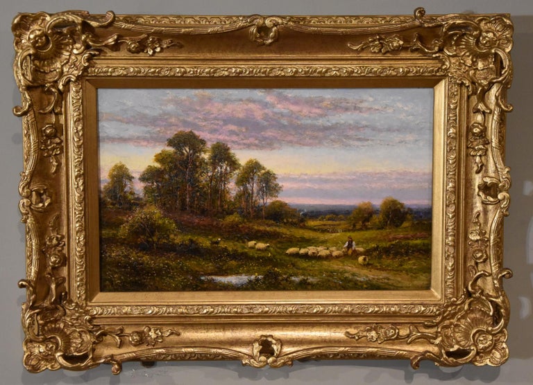 Alfred Augustus Glendening Senior - Landscape Oil Painting Pair by ...