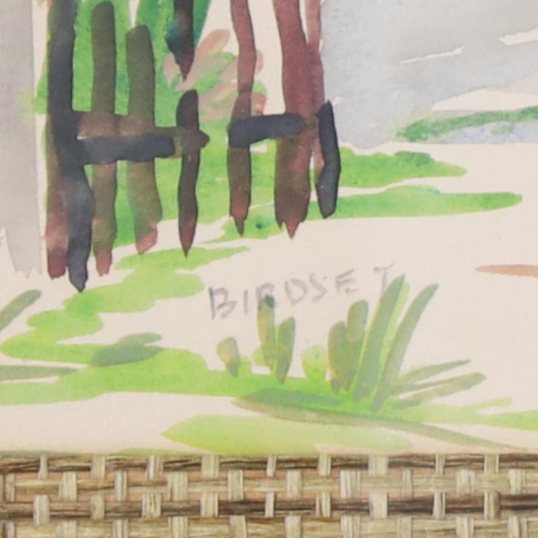 Alfred Birdsey Group of Three Vintage Bermuda Watercolors For Sale at ...