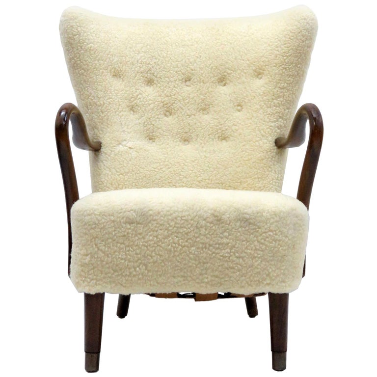 Alfred Christensen Lounge Chair, 1940 at 1stDibs