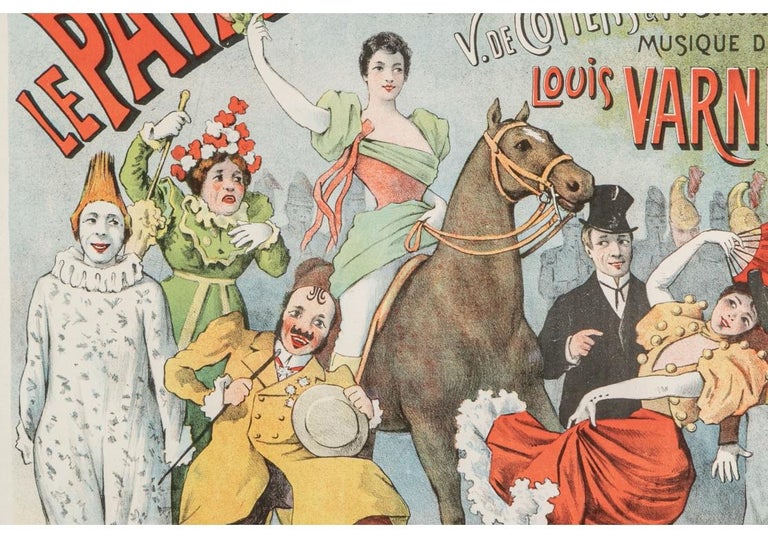 Alfred Coubrac 'French, 1853-1902' Lithograph Poster For Sale at 1stDibs