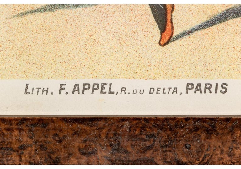 Alfred Coubrac 'French, 1853-1902' Lithograph Poster For Sale at 1stDibs