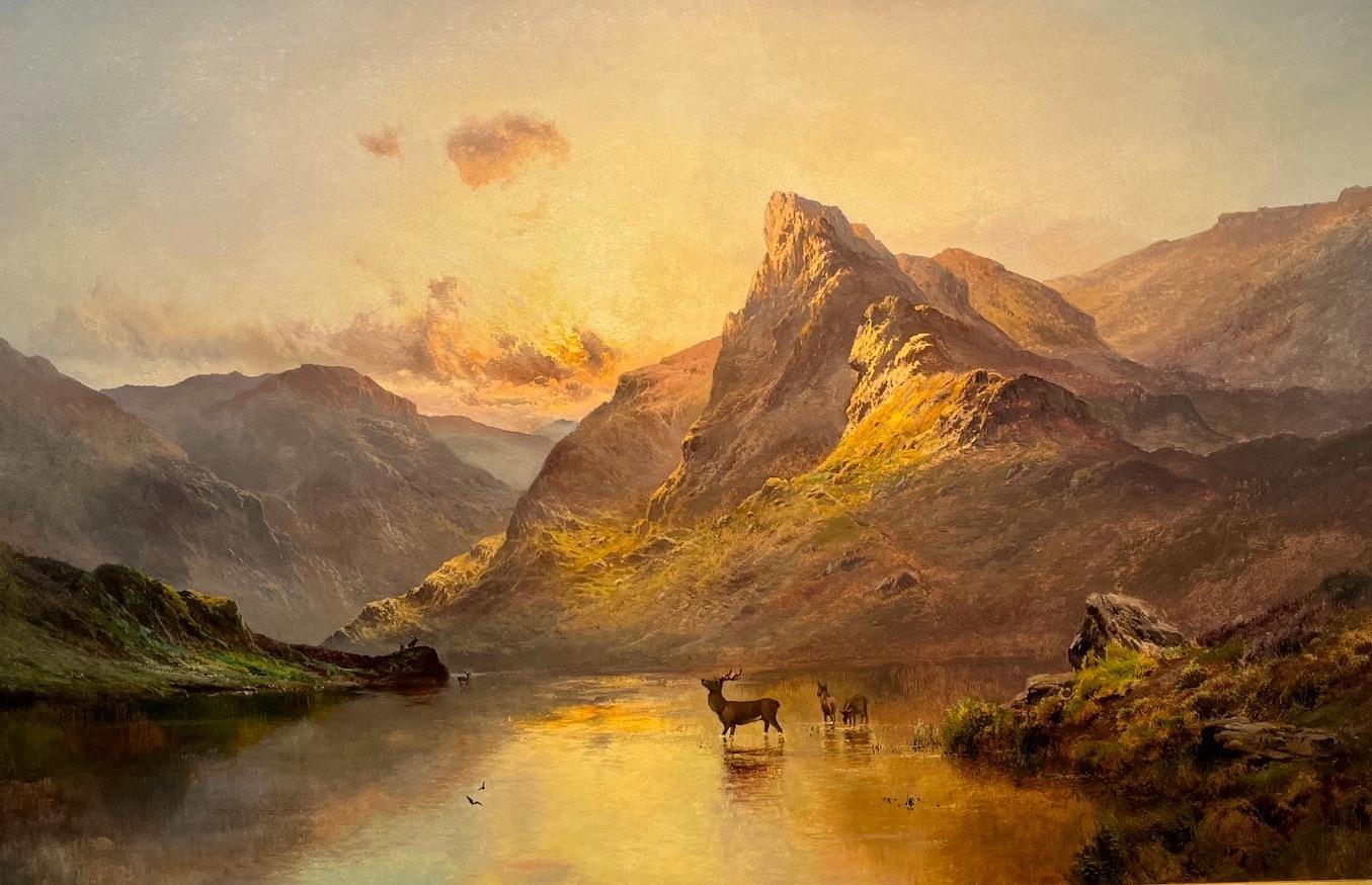 Alfred de Breanski Sr. - Rival Herds - Scottish Highlands For Sale at ...