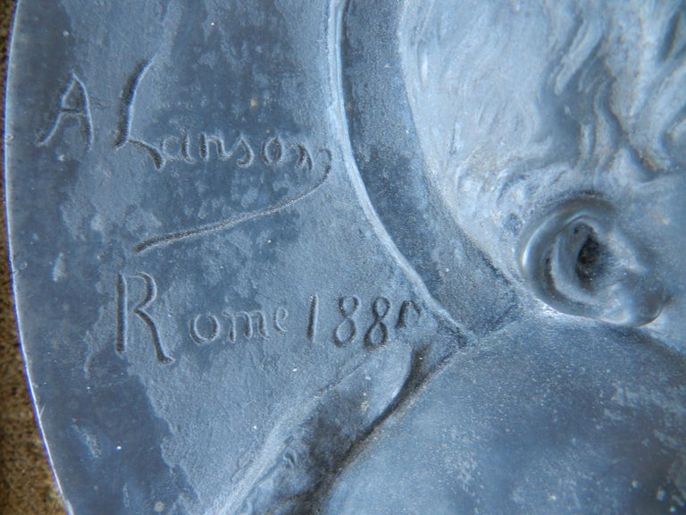 Madonna and Child 19th Century Pewter Sculpture after A Lanson c1881 ...