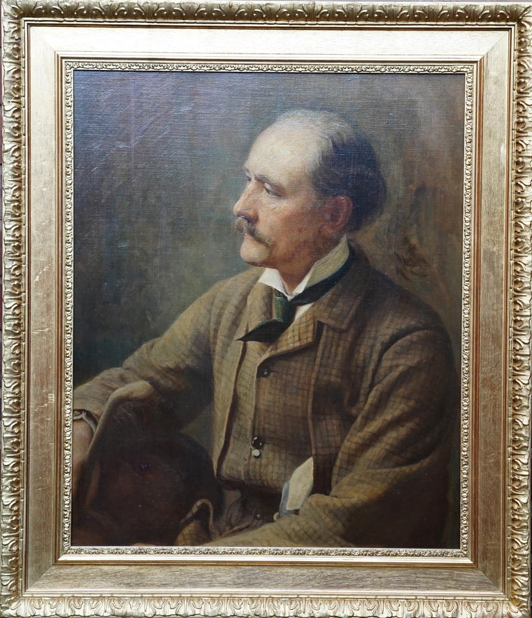 Alfred Fitzwalter Grace - Portrait of Charles Francis Montresor 1825-98 ...