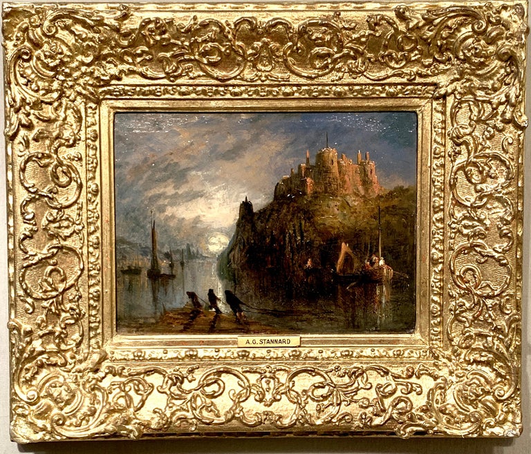 Alfred George Stannard - 19th century English Antique landscape view of ...