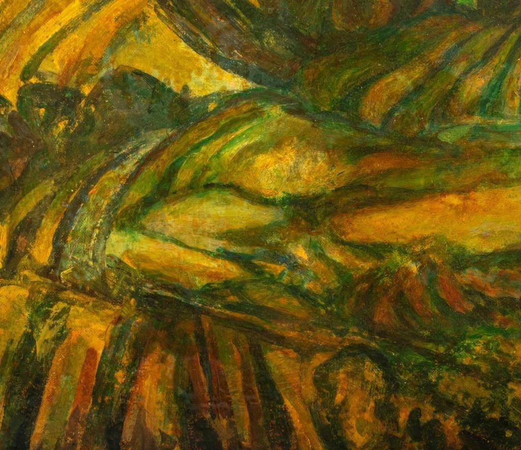 Alfred Henry Maurer "Fauve Landscape" Oil on Board For Sale at 1stDibs