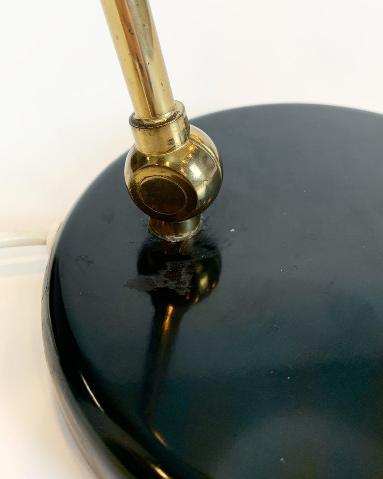 Alfred Müller Desk Lamp Adria AMBA Switzerland 1950s Brass at 1stDibs