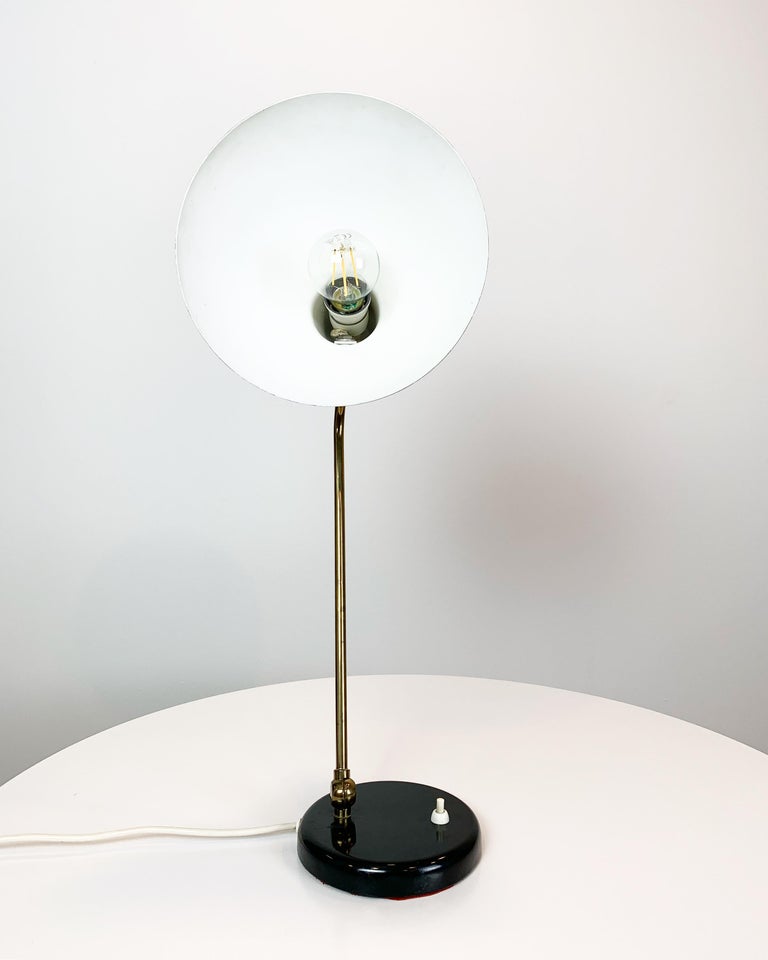 Alfred Müller Desk Lamp Adria AMBA Switzerland 1950s Brass at 1stDibs