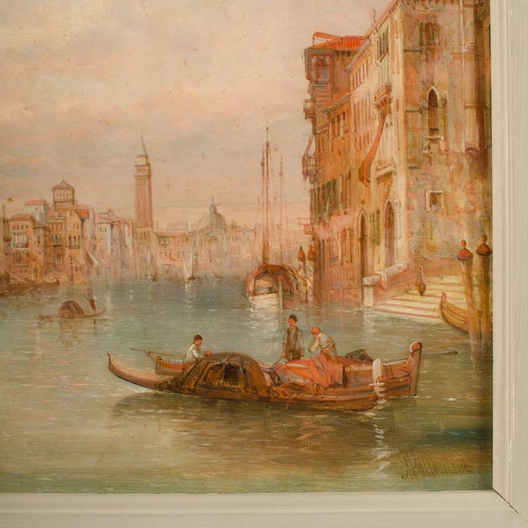 Alfred Pollentine 'British, 1836-1890', "Venice in Spring" Painting For ...