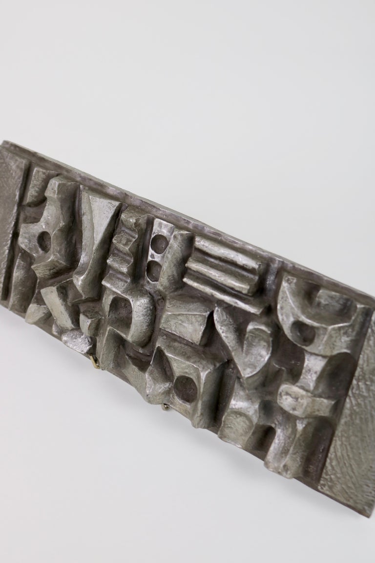 Alfred Russ Abstract Wall Relief 1974 For Sale at 1stDibs