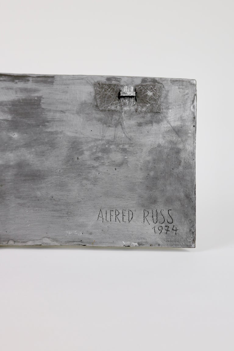 Alfred Russ Abstract Wall Relief 1974 For Sale at 1stDibs