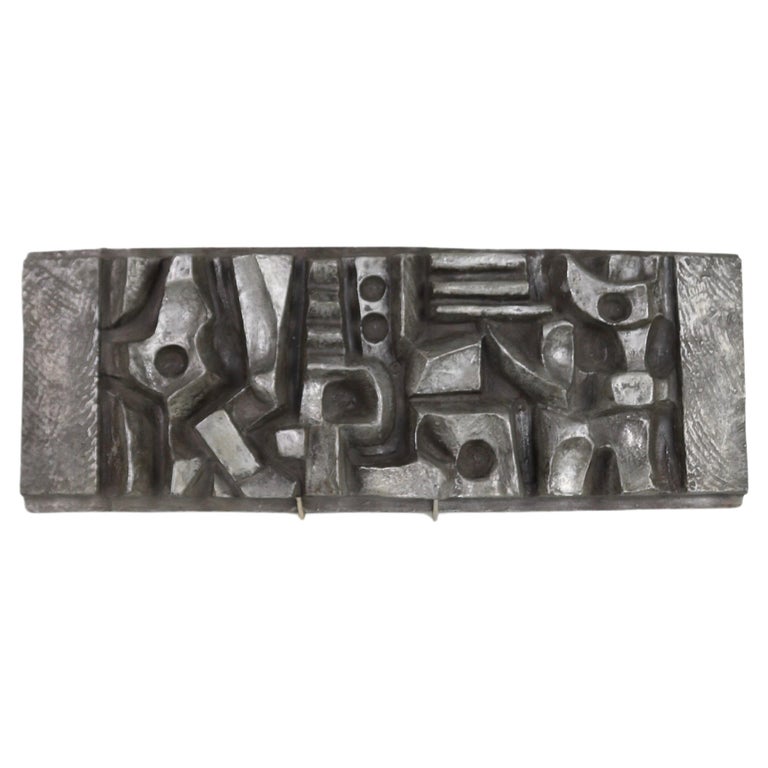 Alfred Russ Abstract Wall Relief 1974 For Sale at 1stDibs