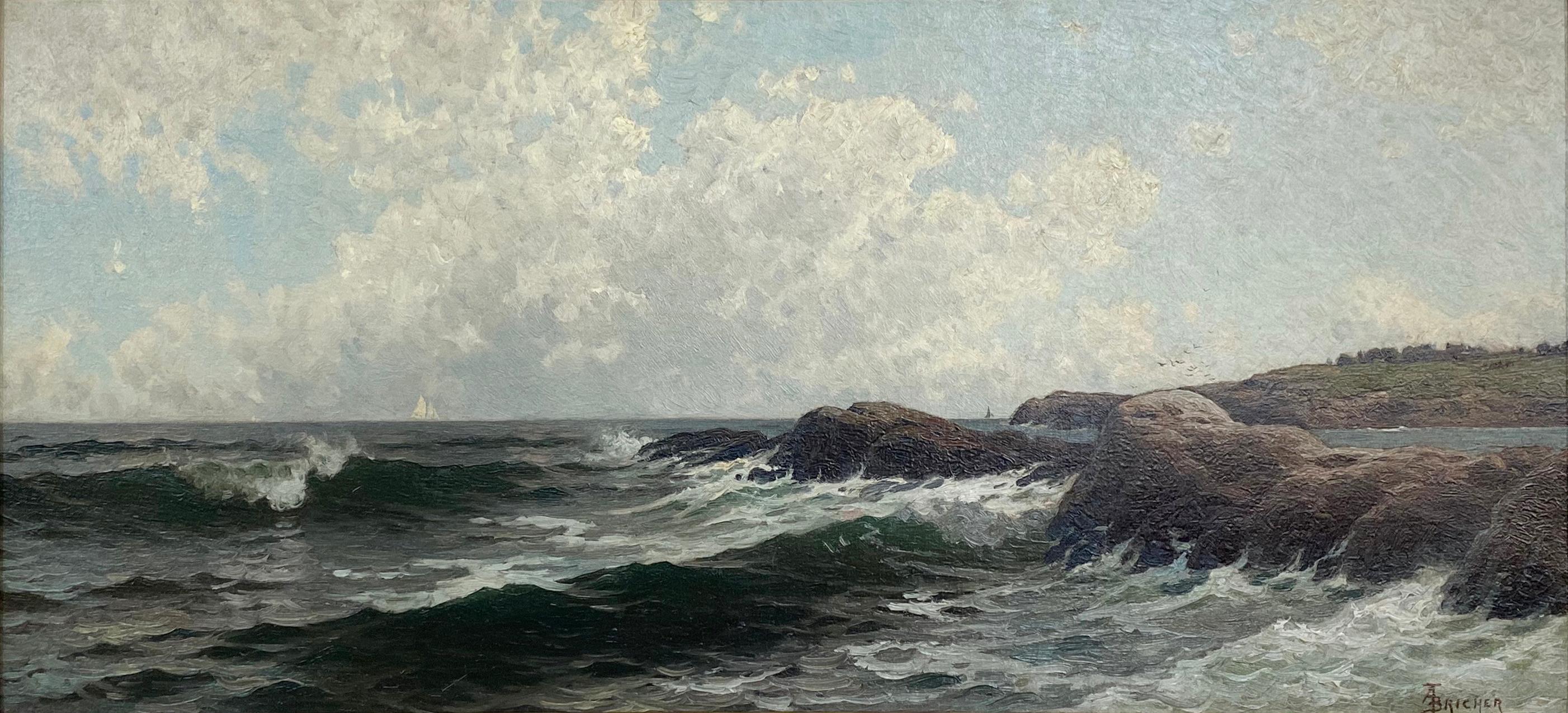 Alfred Thomas Bricher - Other Side of the Inlet For Sale at 1stDibs