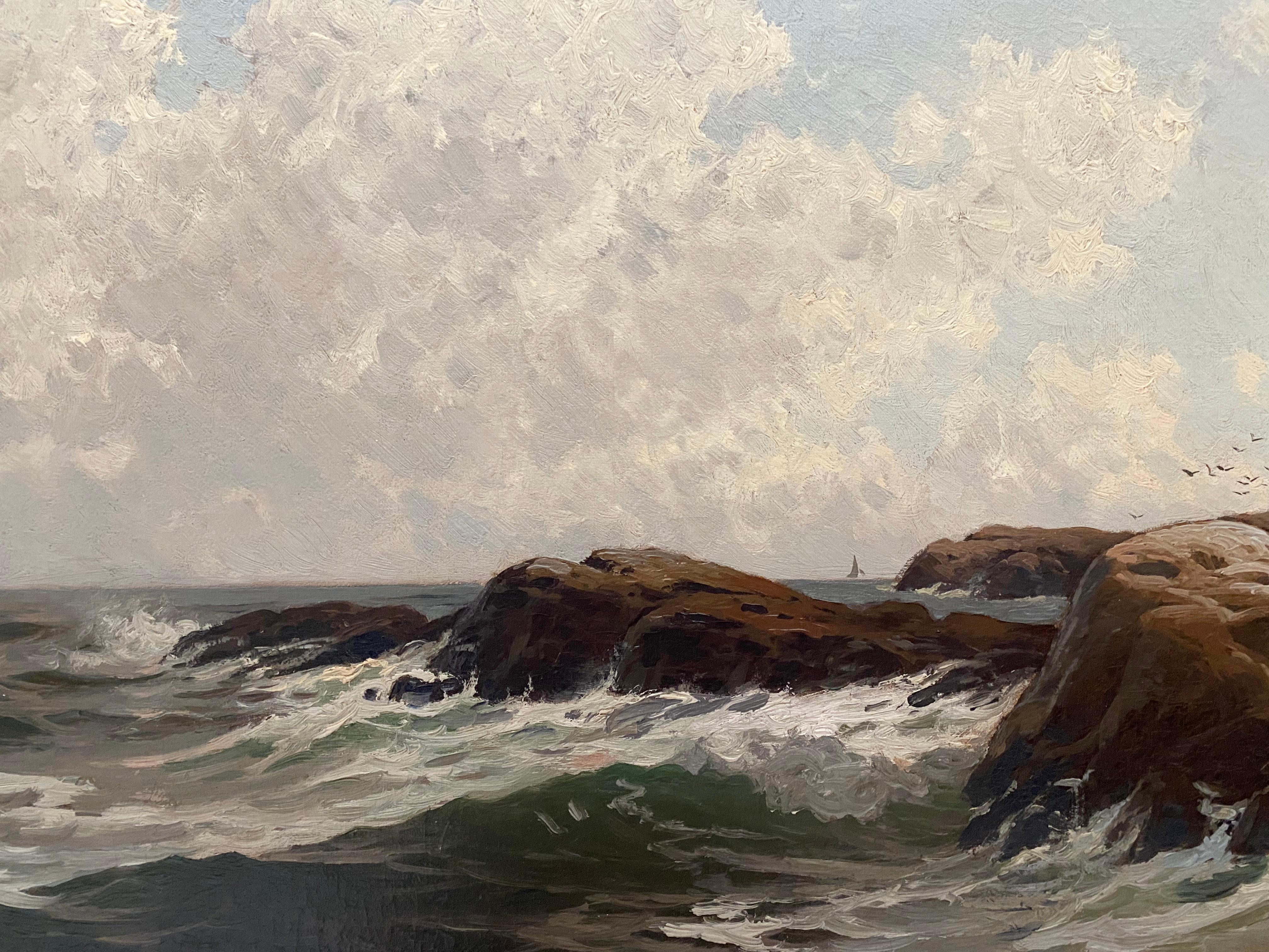 Alfred Thomas Bricher - Other Side of the Inlet For Sale at 1stDibs