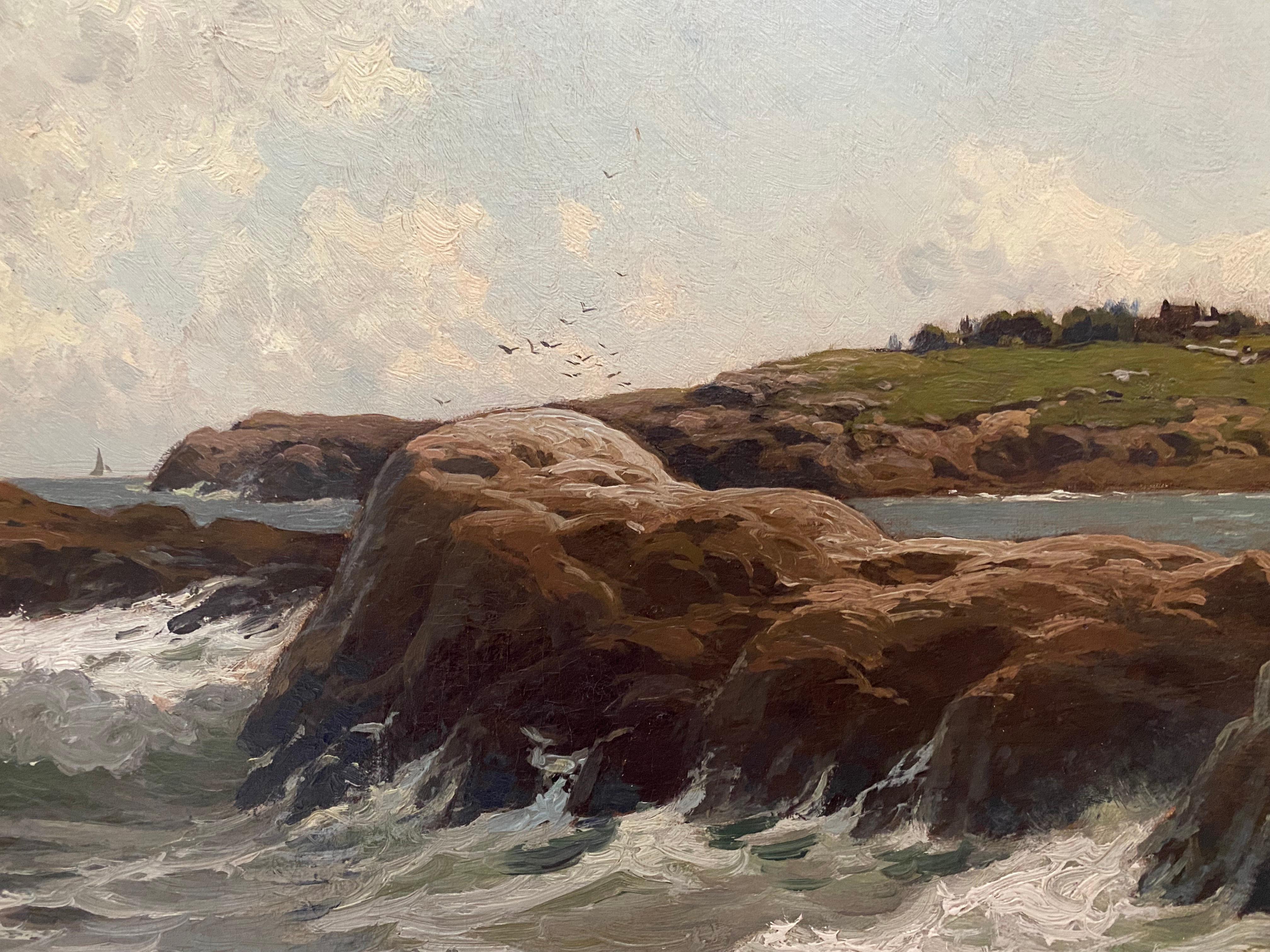 Alfred Thomas Bricher - Other Side of the Inlet For Sale at 1stDibs
