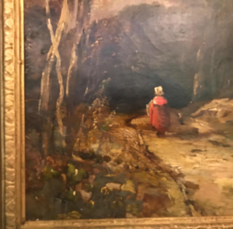 Alfred Walker Williams 19th Century Landscape Oil Painting on Canvas at ...