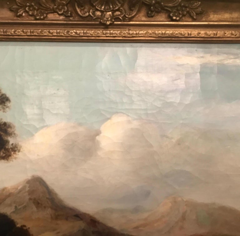 Alfred Walker Williams 19th Century Landscape Oil Painting on Canvas at ...