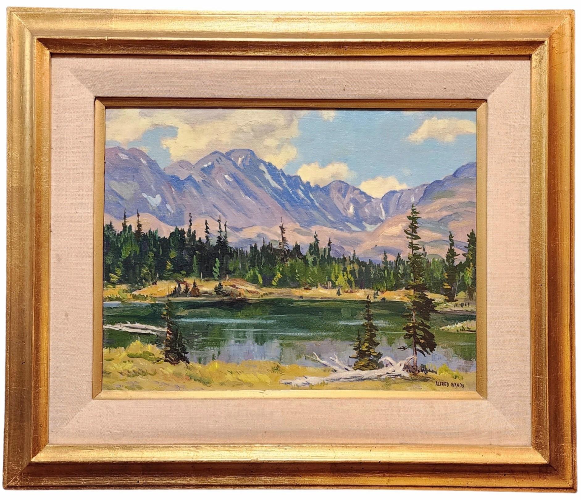 Alfred Wands - Nymph Lake, Rocky Mountain National Park, Colorado ...