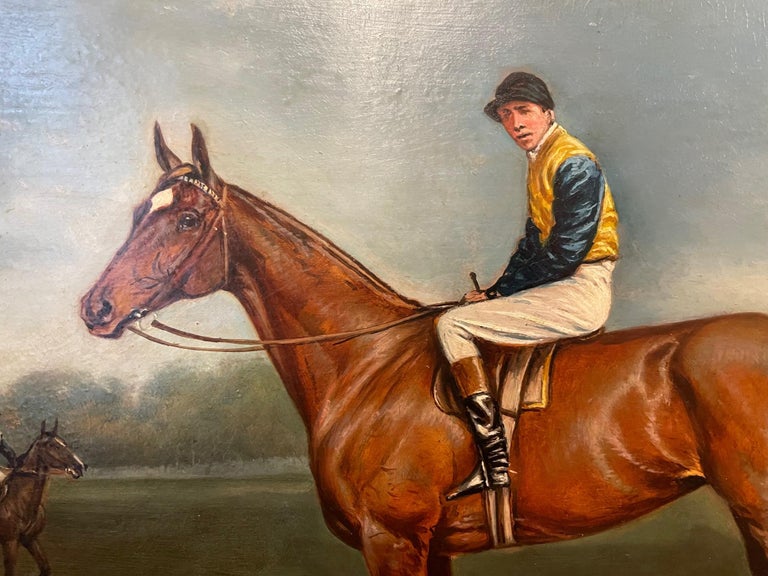 Alfred Wheeler, Oil On Panel, Pretty Polly 1906 For Sale at 1stDibs