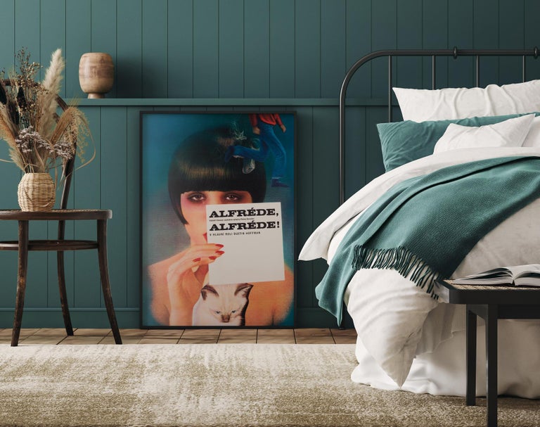 "Alfredo, Alfredo", Czech A1 Film Movie Poster, 1974, Vaca For Sale at ...