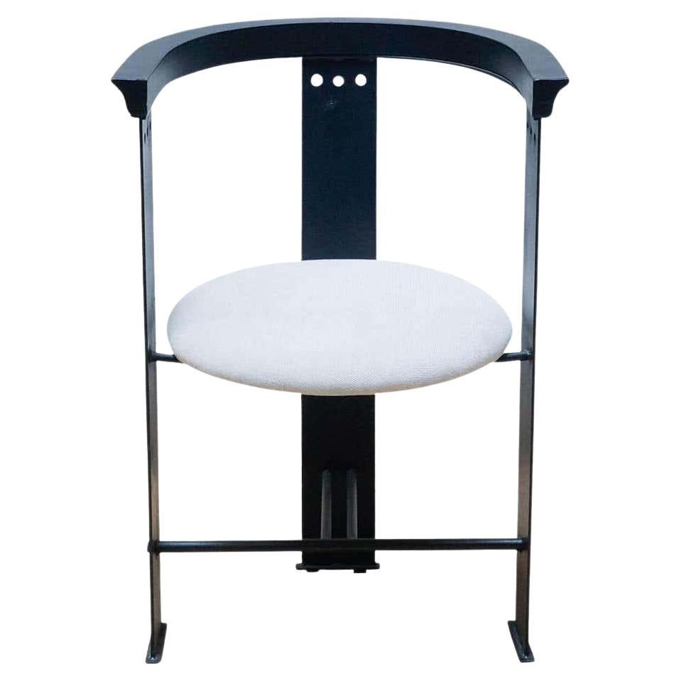 Disco Chair, Upholstered in Fabric, Iron Structure with Lacquered ...