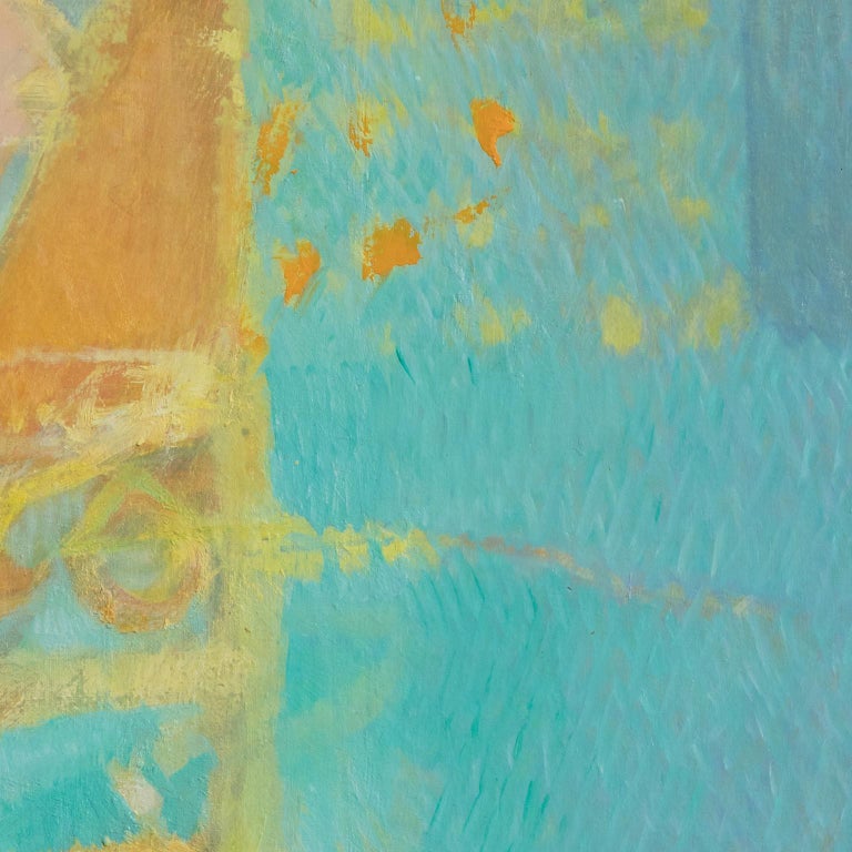 Alfredo Aya - Vitrales al Alba - Abstract Painting With Pastel Colors ...