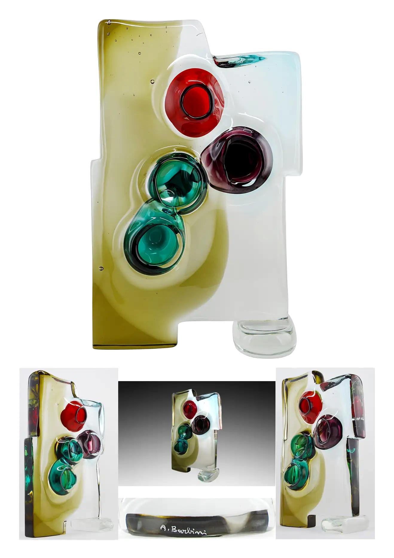 Alfredo Barbini Vulcano Glass Sculpture, Murano, Late 1950s For Sale at ...