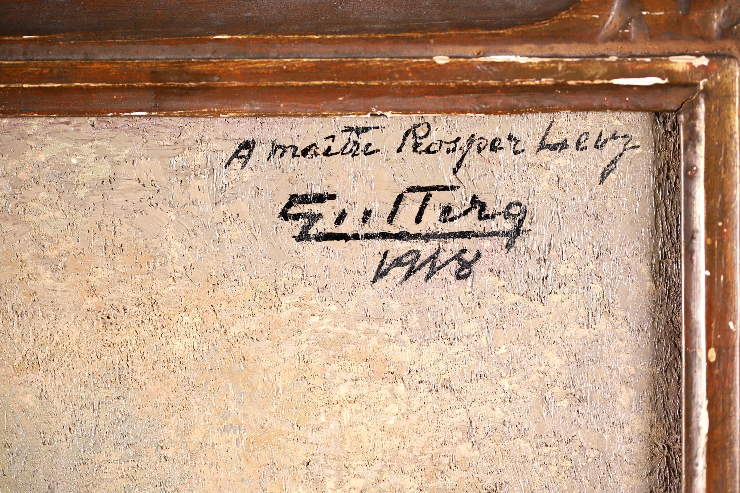 Alfredo Guttero - Portrait of a Young Woman - Modernist Female Portrait ...