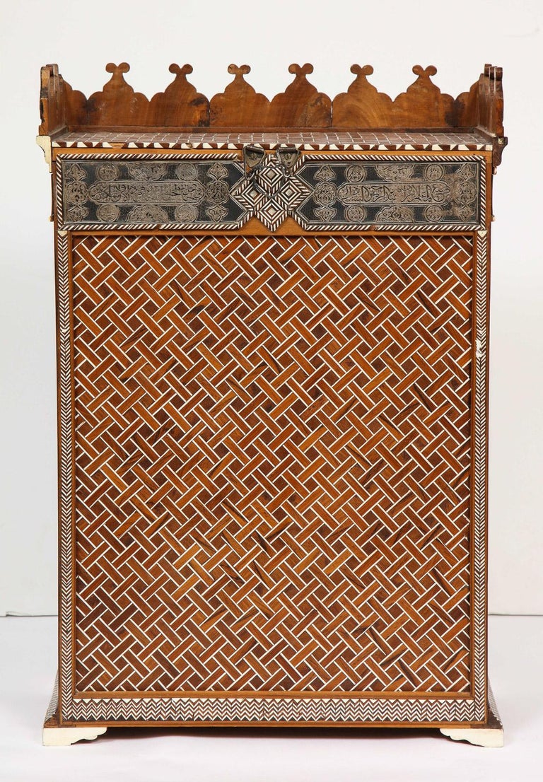 "Alhambra Islamic" Silver, Mother of Pearl, and Bone Inlaid Wall ...