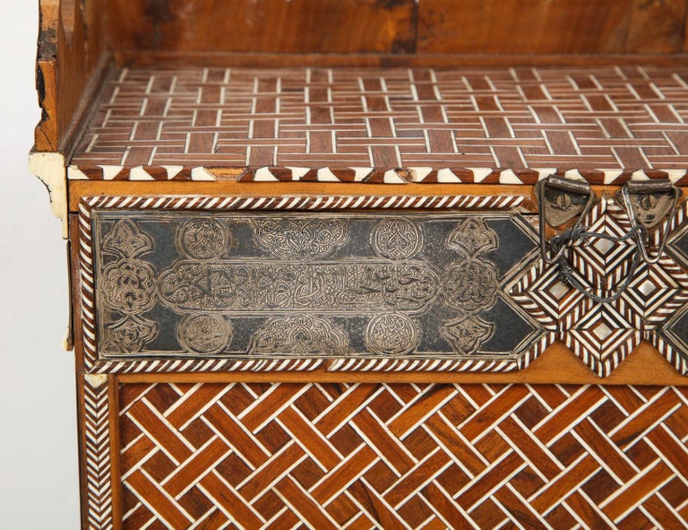"Alhambra Islamic" Silver, Mother of Pearl, and Bone Inlaid Wall ...
