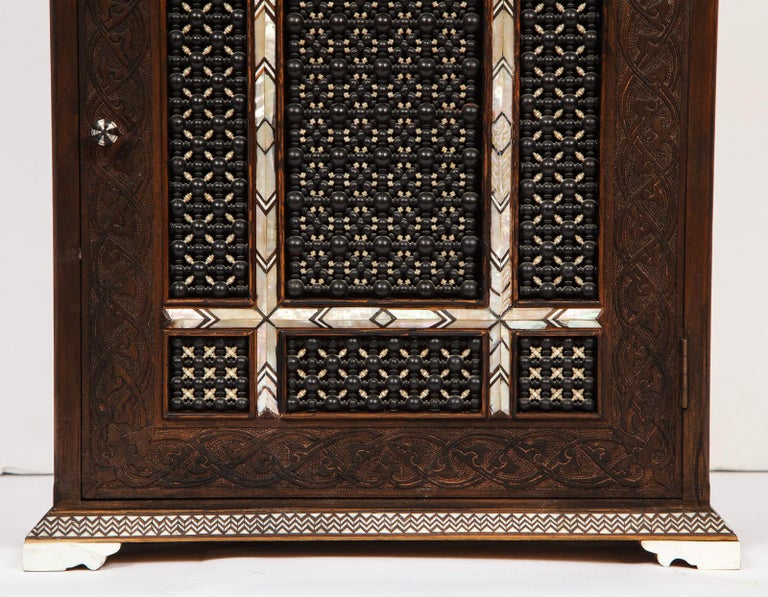 "Alhambra Islamic" Silver, Mother of Pearl, and Bone Inlaid Wall ...