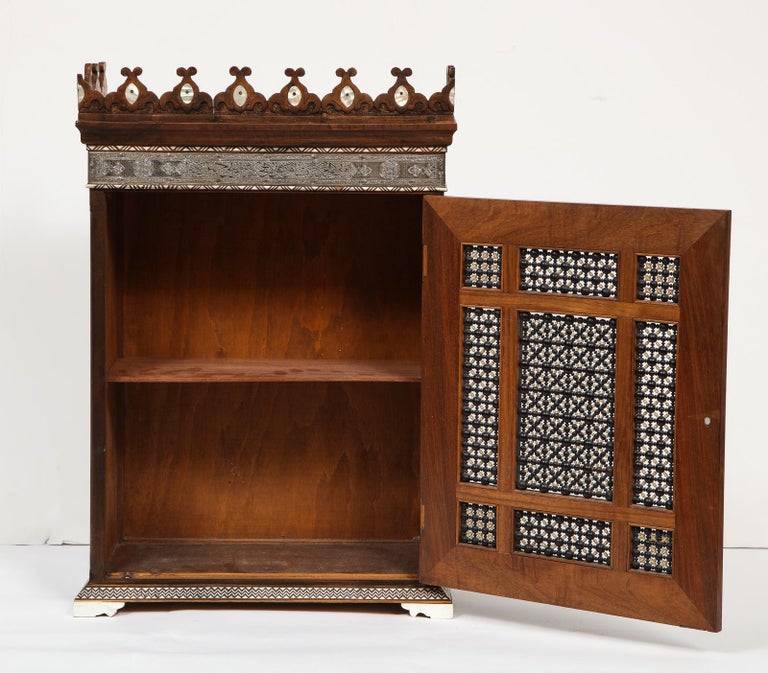 "Alhambra Islamic" Silver, Mother of Pearl, and Bone Inlaid Wall ...