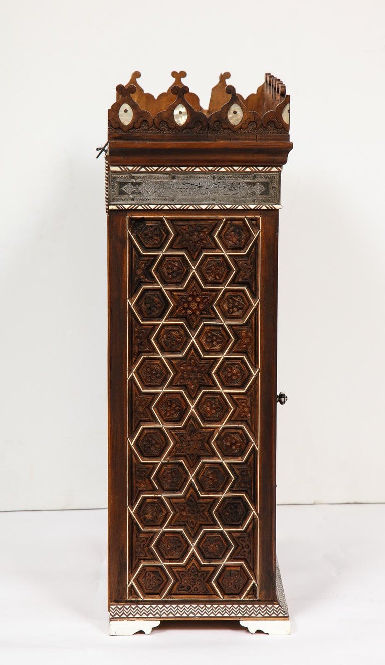 "Alhambra Islamic" Silver, Mother of Pearl, and Bone Inlaid Wall ...