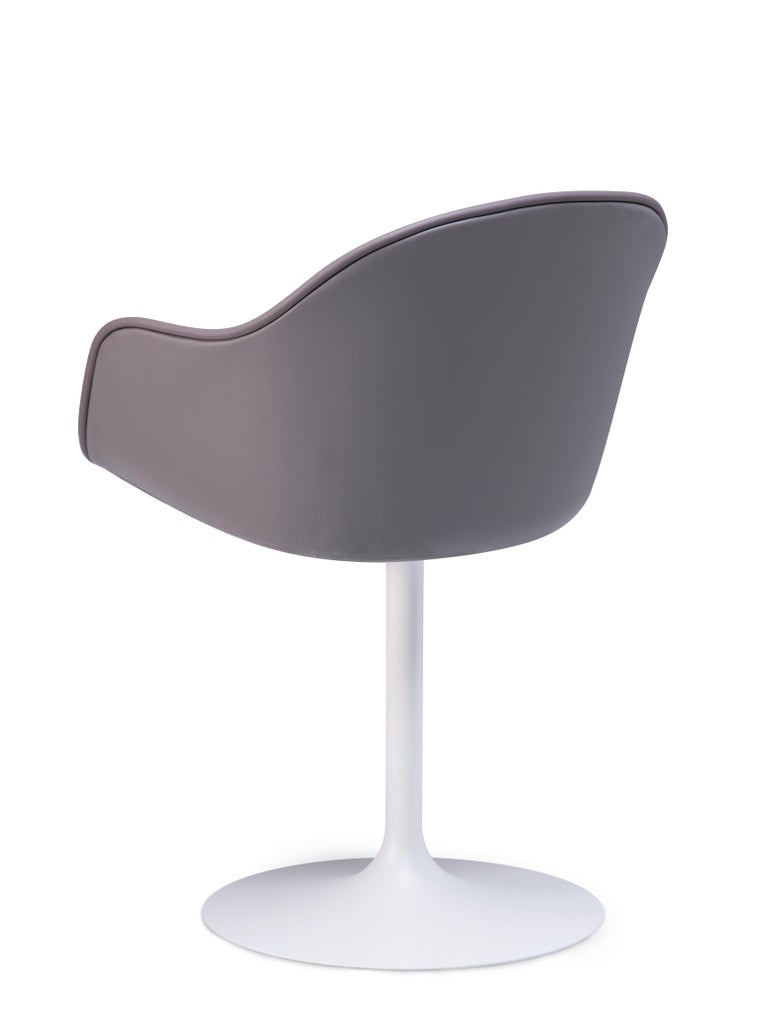 Alias 07G New Lady Soft Calyx Chair with Upholstery Seat and Lacquered ...