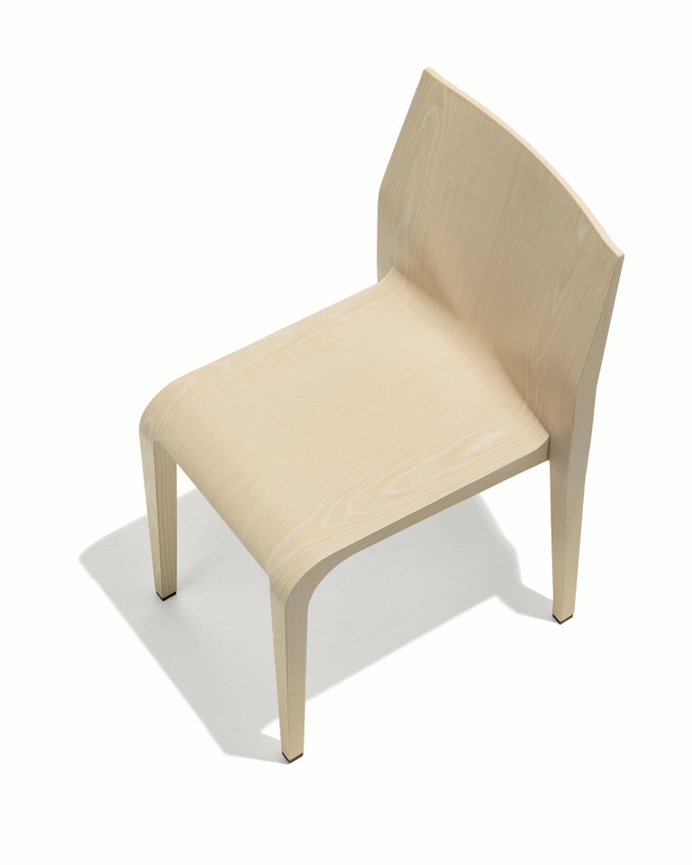 Alias 301 Laleggera Chair in Whitened Oak Wood by Riccardo Blumer For ...